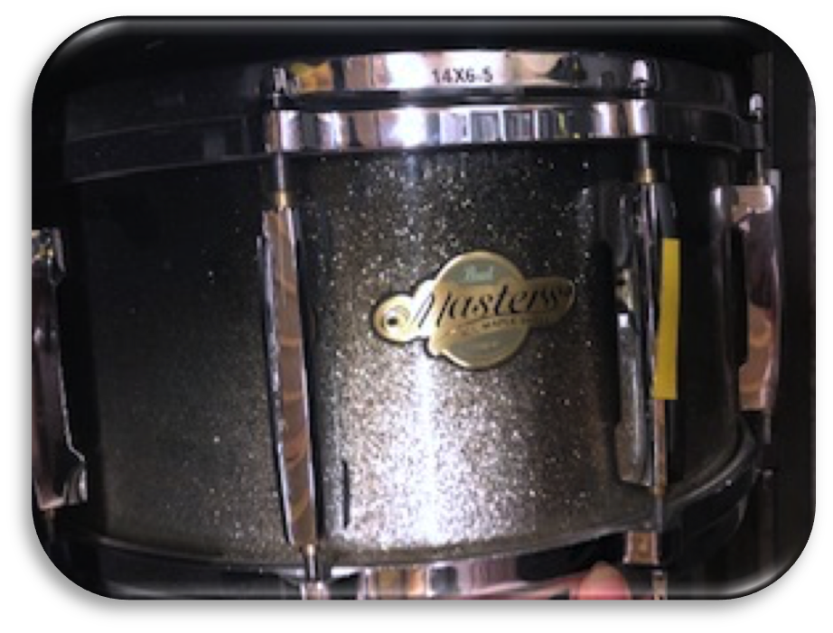 PEARL MASTERS CUSTOM ALL MAPLE SHELL SPARKLE SNARE 14" x 6.5" - Planet Live